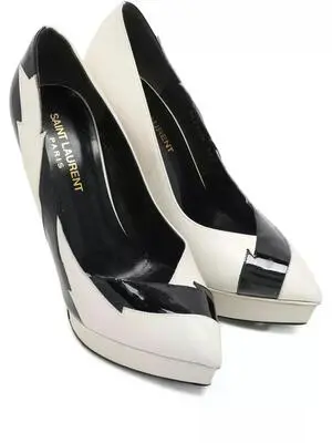 Saint Laurent Janis Leather Pumps