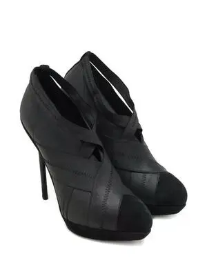 Saint Laurent Elastic Suede Boots
