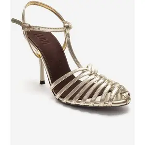 PROLOGUE SHOES Pasion Stiletto Pump - Gold