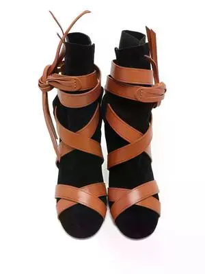 ISABEL MARANT VINTAGE Strappy Cone Heel Boots