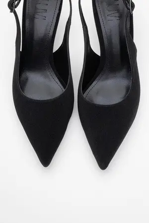 PROLOGUE SHOES Caisa Slingback Pumps - Black