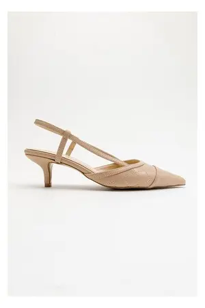PROLOGUE SHOES Pointed Toe Slingback Pumps