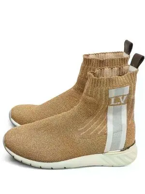 LOUIS VUITTON Knit High-top Sneakers