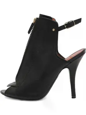 Givenchy Leather Peep-toe Stiletto Sandals