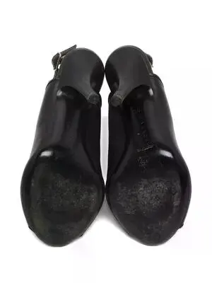 Givenchy Leather Peep-toe Stiletto Sandals
