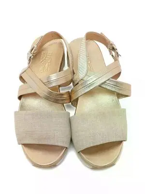 FERRAGAMO Strap Platform Sandals