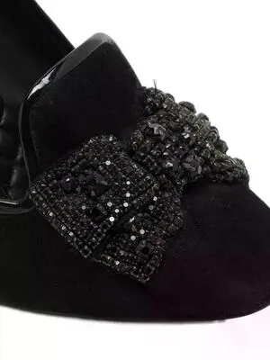 Tory Burch Carissa Bow Suede Pumps