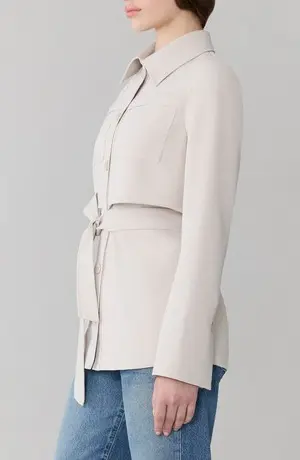 Soia & Kyo Haisley Short Trench Coat