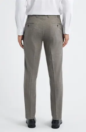 JACK VICTOR Patrick Tropical Wool Pants - Greige