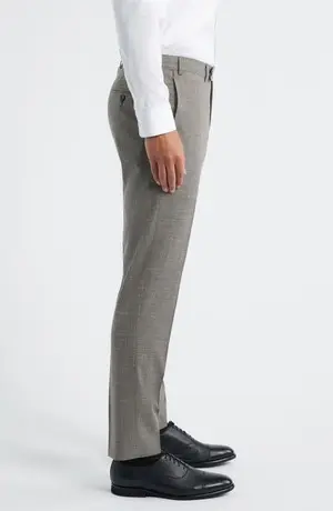 JACK VICTOR Patrick Tropical Wool Pants - Greige