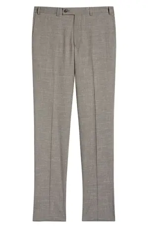 JACK VICTOR Patrick Tropical Wool Pants - Greige