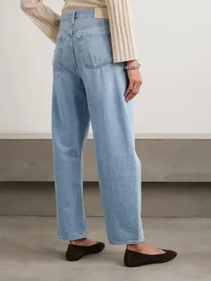 Citizens Of Humanity Miro Mid-rise Barrel-leg Jeans - Blue