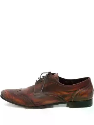 Prada Leather Oxford Shoes