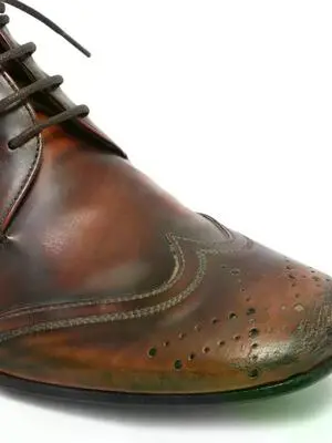 Prada Leather Oxford Shoes