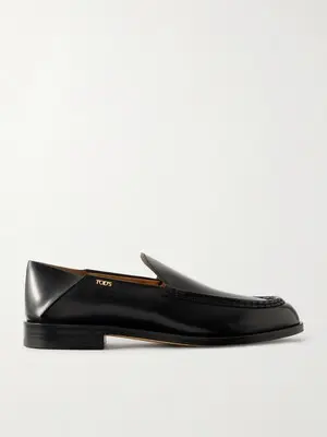 TOD'S Leather Loafers - Black