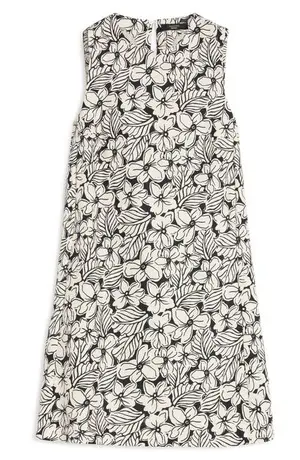 Max Mara Floral Cotton Shift Dress