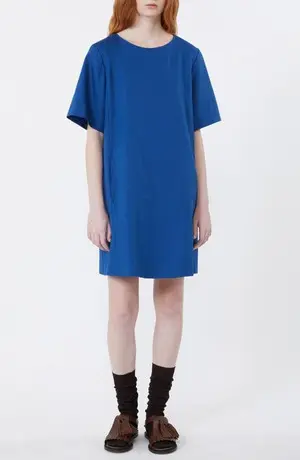 Max Mara Aloa Cotton & Linen T-shirt Dress