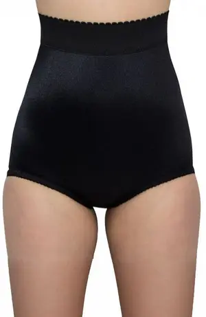 RAGO High Waist Tummy Control Panty - Black