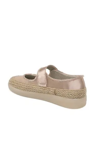 J/SLIDES NYC Horizon Mary Jane Espadrille Sneaker - Champagne
