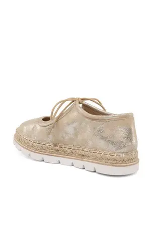 J/SLIDES NYC Billie Leather Oxford-sneaker