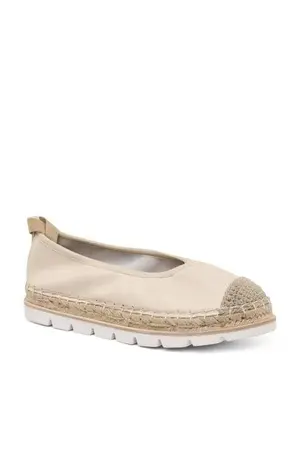 J/SLIDES NYC Bridget Leather Espadrille