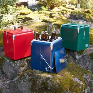 FOSTER & RYE Vintage Metal Cooler