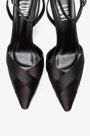 PROLOGUE SHOES Estela Stiletto Pump - Black