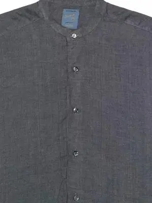 BARBA NAPOLI Grandad-collar Shirt