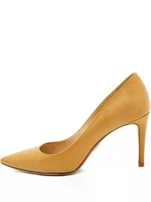 Prada 85mm Leather Heeled Pumps