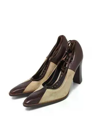 Saint Laurent 90mm Leather Pumps