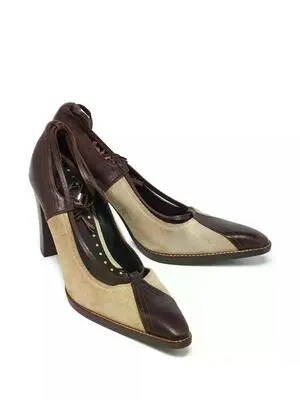 Saint Laurent 90mm Leather Pumps