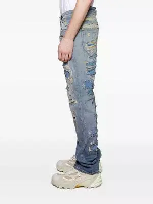 Givenchy Distressed-effect Straight Leg Jeans