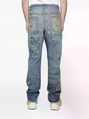 Givenchy Distressed-effect Straight Leg Jeans