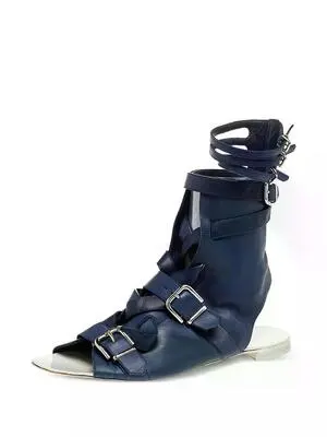 GIANVITO ROSSI Buckled Ankle Boots