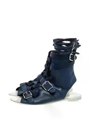 GIANVITO ROSSI Buckled Ankle Boots