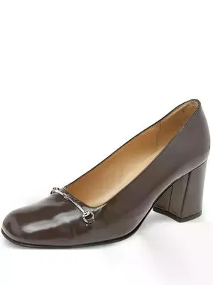 Gucci 70mm Horsebit Pumps
