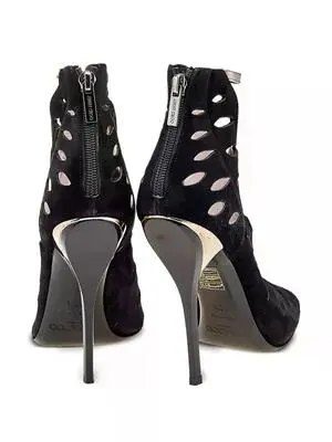 JIMMY CHOO Cut-out Stiletto Ankle Boots
