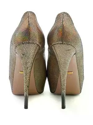 Gucci 140mm Platform Peep-toe Pumps