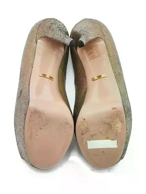 Gucci 140mm Platform Peep-toe Pumps