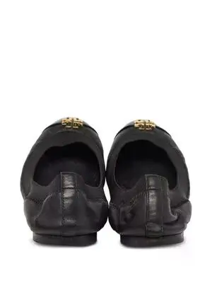 Tory Burch Patent Leather Emblem Ballet Flats