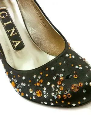 GINA Embellished Pointed Toe High Heel Pumps