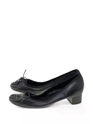 Gucci Leather Bow Detail Pumps