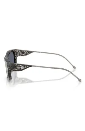 DIESEL® Rectangular Sunglasses - Havana/violet/emerald
