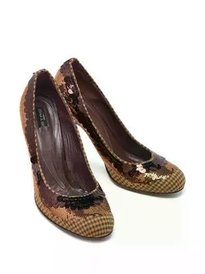 Etro 105mm Sequined Pumps