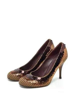 Etro 105mm Sequined Pumps