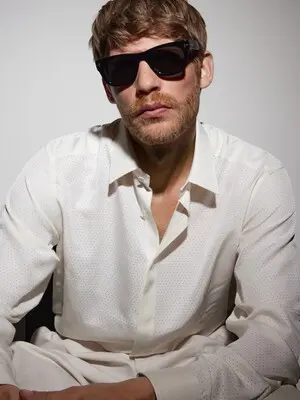 TOM FORD Marshall Rectangular-frame Sunglasses
