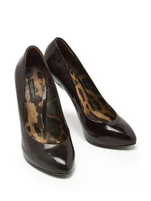Dolce & Gabbana Patent Leather Stiletto Pumps
