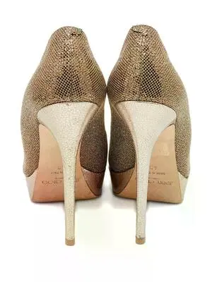 JIMMY CHOO 135mm Platform Stiletto Heel Pumps