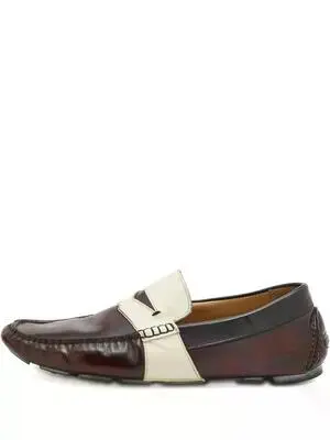 Dolce & Gabbana Leather Penny-slot Loafers