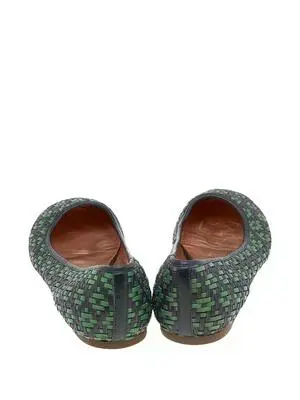 Marc Jacobs Braided Leather Ballet Flats